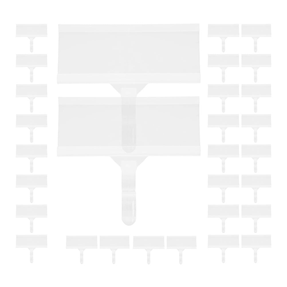 Zehuanyu 30 Pcs Display Stickers Price Tag Label Strip Office 7.50X4 ...