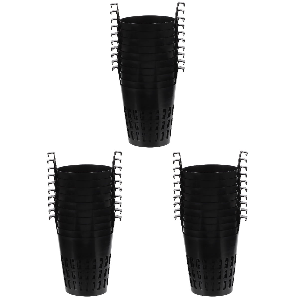 Zehuanyu 30 Pcs Hanging Garden Planting Basket Plastic Planter ...