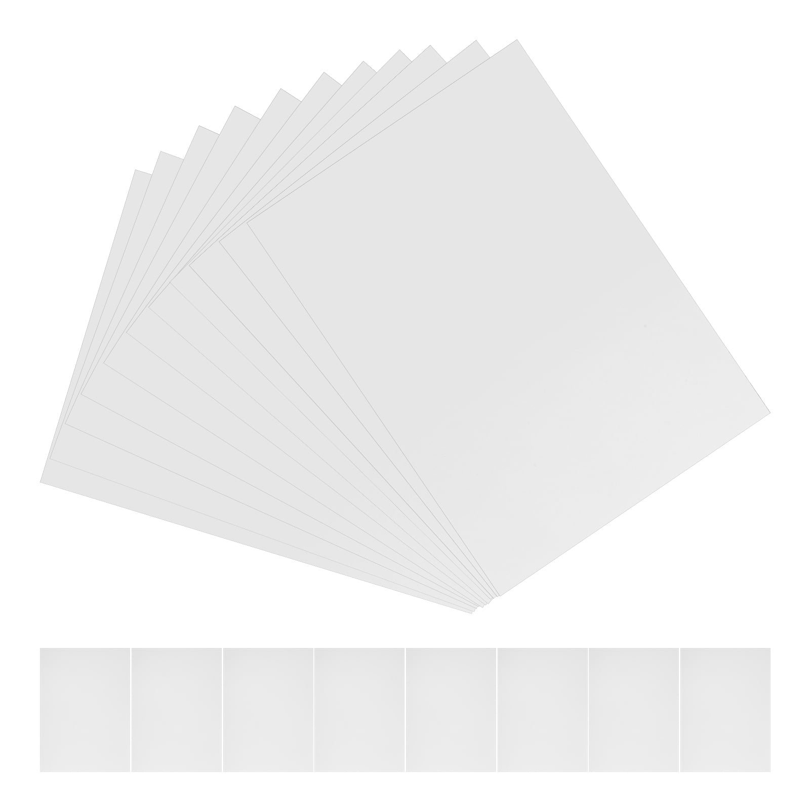 Zehuanyu 30 Sheets Printer Paper Organic Stickers Pp Tape Waterproof ...