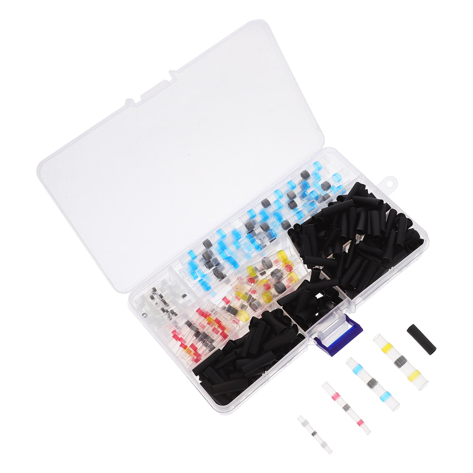 Zehuanyu 300 PCS Wire Repair Kit Connectors Heat Shrink Holder Solder ...