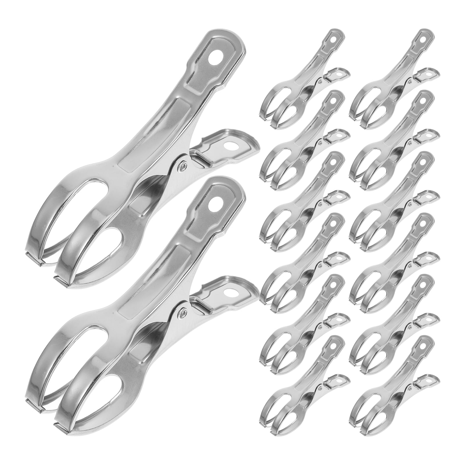 Zehuanyu 30pcs Swimming Pool Cover Clamps Outdoor Small Stainless Steel ...
