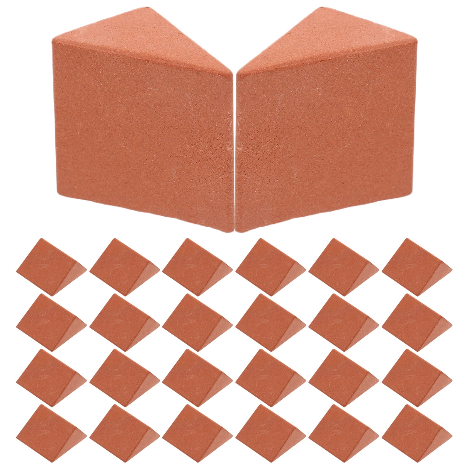 Zehuanyu 30pcs Wall Brick Props Stackable Bricks Models Mini Bricks for ...