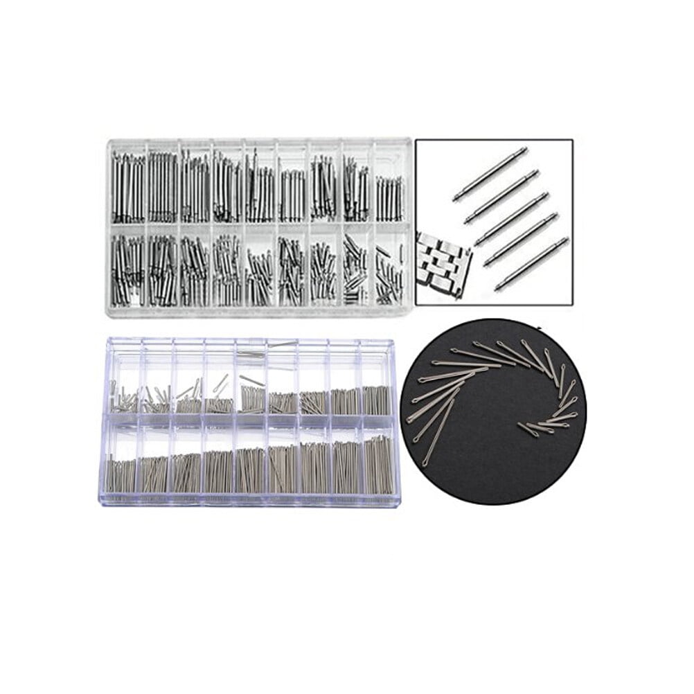 Zehuanyu 360 Pcs Steel Watch Band Spring Bars Double Flange - Walmart.com