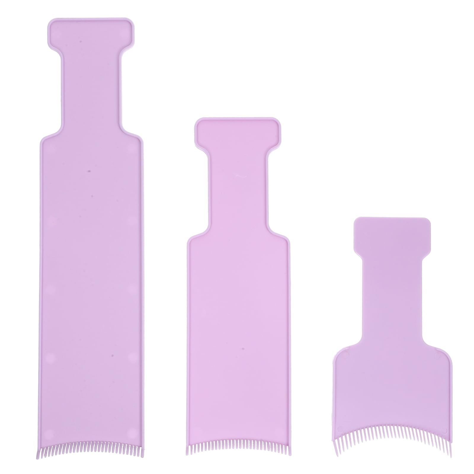 HEMOTON Purple Highlighting Boards for Hair Salon Use 3 Pieces PP ...