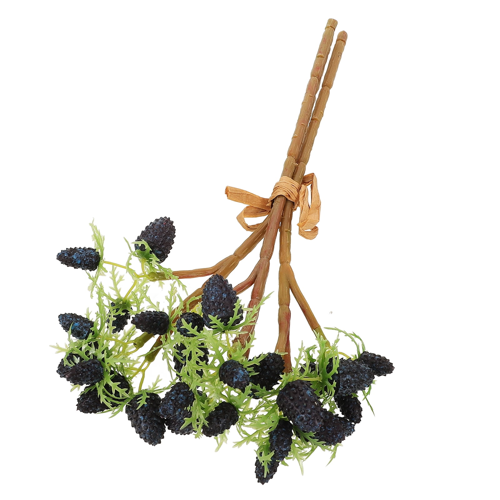 Zehuanyu 3pcs Artificial Raspberry Branches Fake Raspberry Stem Faux Flower Arrangements ...