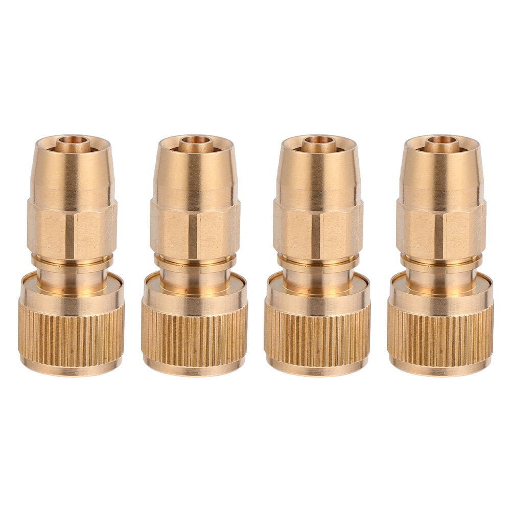 RENACLIPY Expanding Hose Joint Golden Brass for Pipe Quick Connector ...