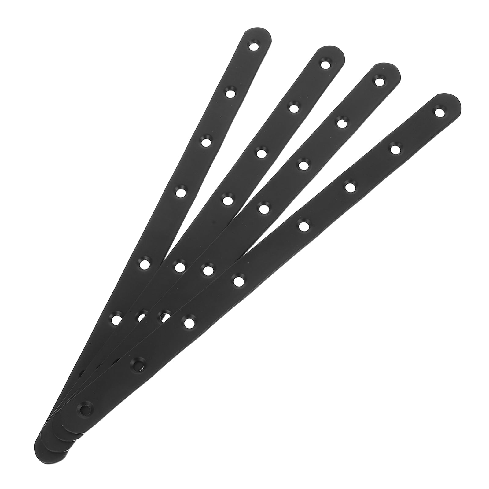 Zehuanyu 4 PCS Straight Flat Brace Metal Brackets for Wood Seamless ...