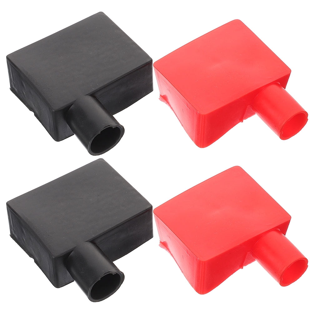 SOPOTUTU 4-Pack Car Battery Terminal Insulation Caps Universal Fit ...