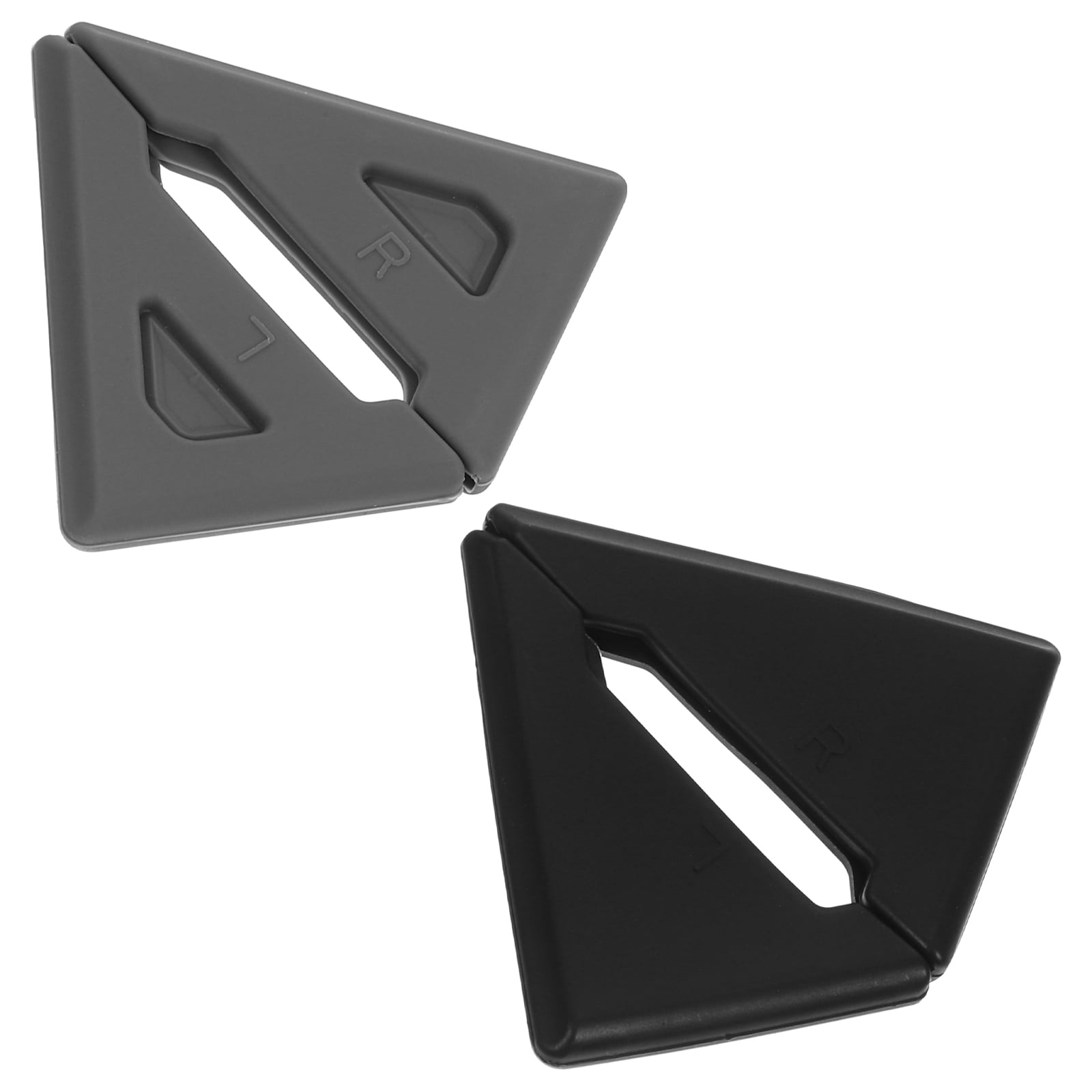 Zehuanyu 4 Pcs Car Door Guards Corner Protector Automobile Cable Clamp ...