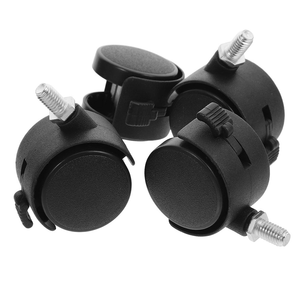 Zehuanyu 4 Pcs Caster Wheels Seat Cushion Swivel Casters Office 6.30X5 ...