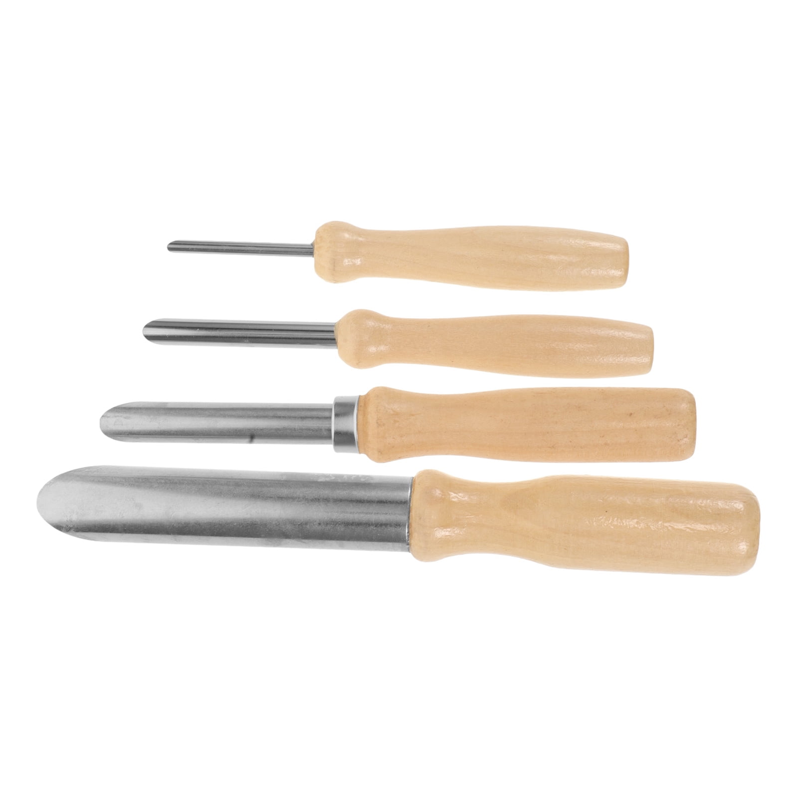 Zehuanyu 4 Pcs Clay Circular Hole Cutter Tool Set With Wood Handle ...