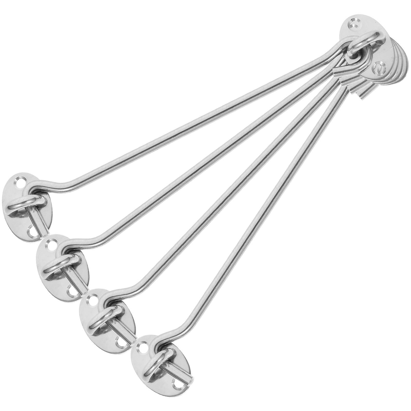 Zehuanyu 4 Pcs Duct Reducer Connector Adapter Stainless Steel Window ...