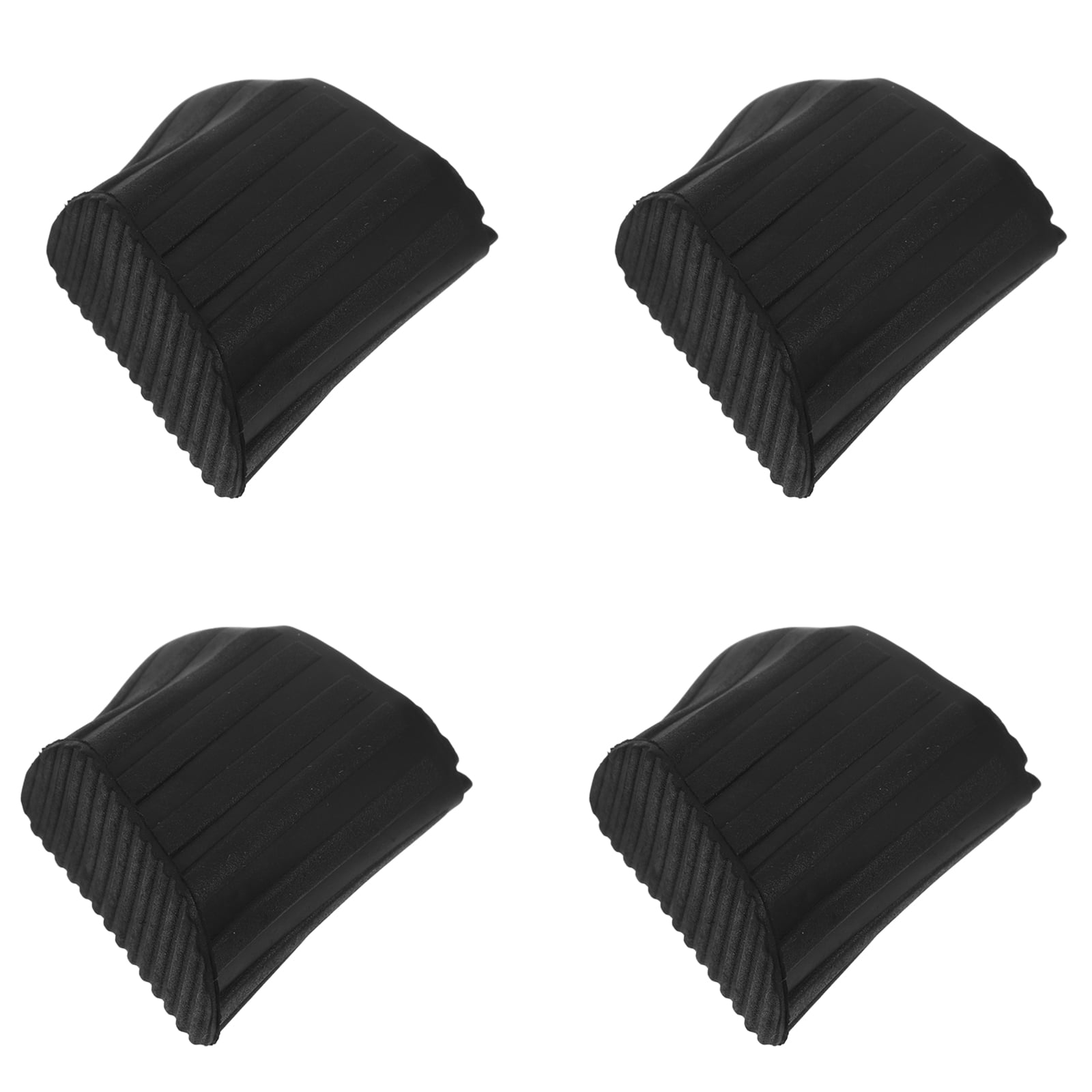 Zehuanyu 4 Pcs Extension Ladder End Caps Covers Feet Rubber Pads Wedge ...