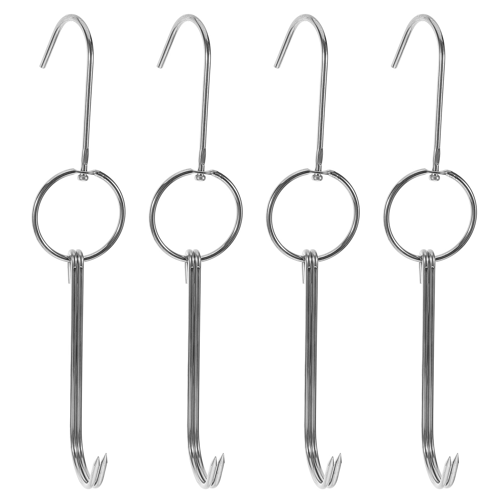 Zehuanyu 4 Pcs Outdoor BBQ Hook Poultry Roast Lamb Leg Barbecue Fitness ...