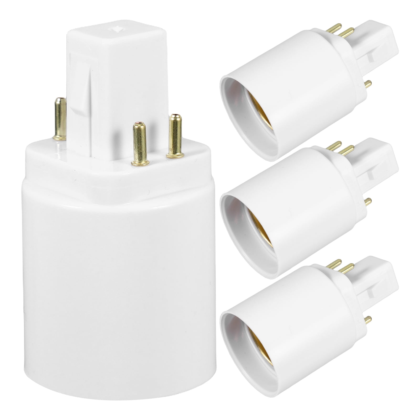 Zehuanyu 4-Pack Outdoor LED Bulb Socket Adapter with Power Plug Fixer ...