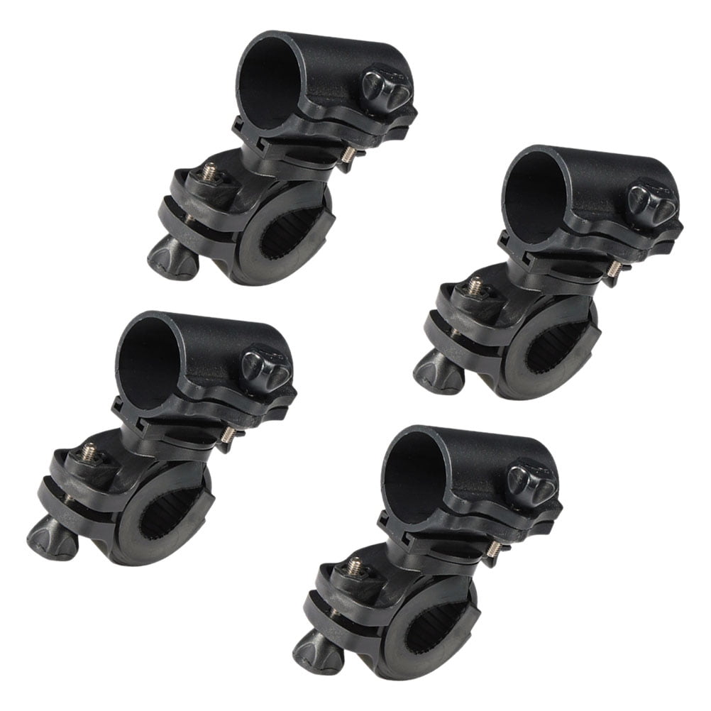 4pcs Bicycle and Motorcycle Handlebar Flashlight Holder Mounting ...