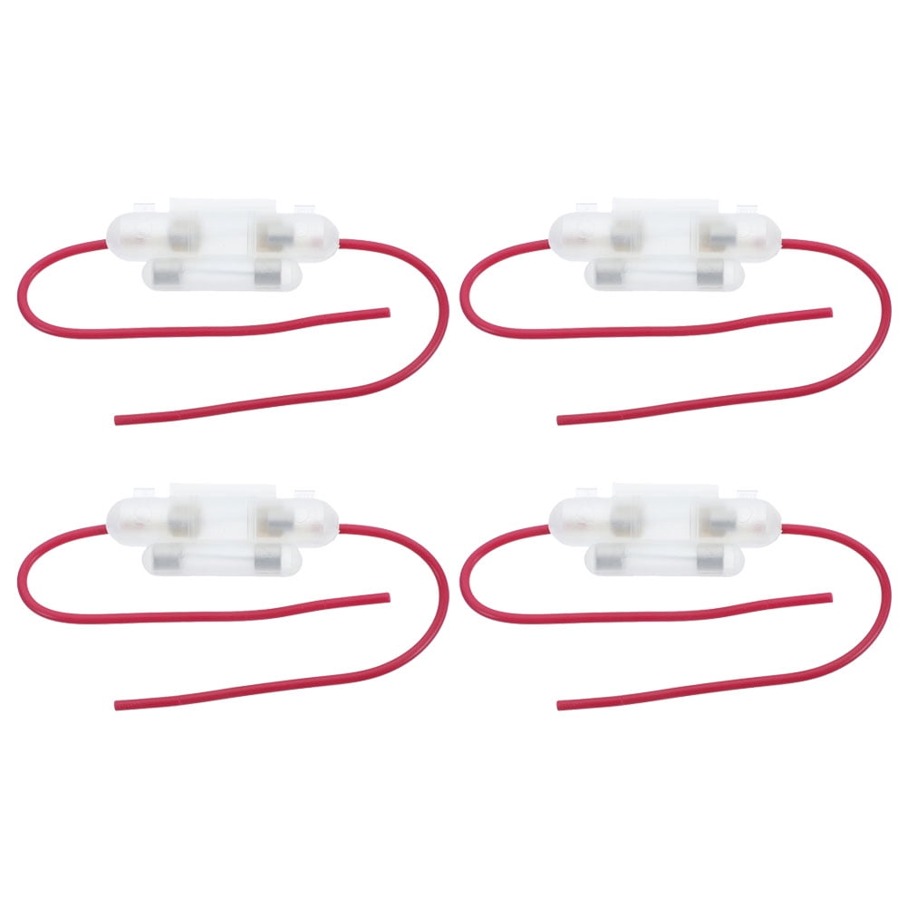 Zehuanyu 4 Pcs Replacement Inline Fuse for Motorcycles Connector High ...