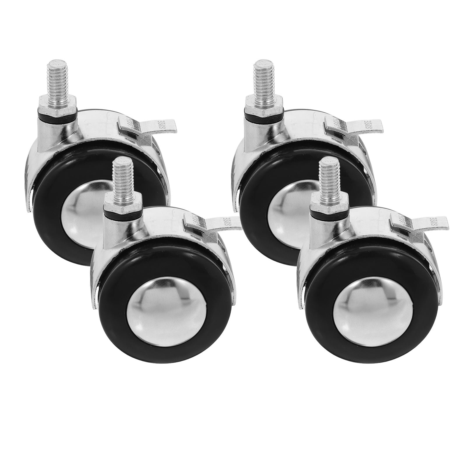 Zehuanyu 4 Pcs Rolling Chair Wheels Replacement Office Portable Drive ...