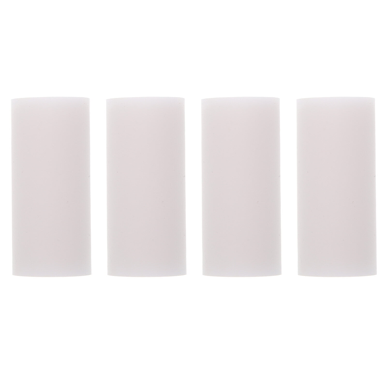 RENACLIPY Block Printing Supplies TPR Rubber Carving Blocks 4Pcs White ...