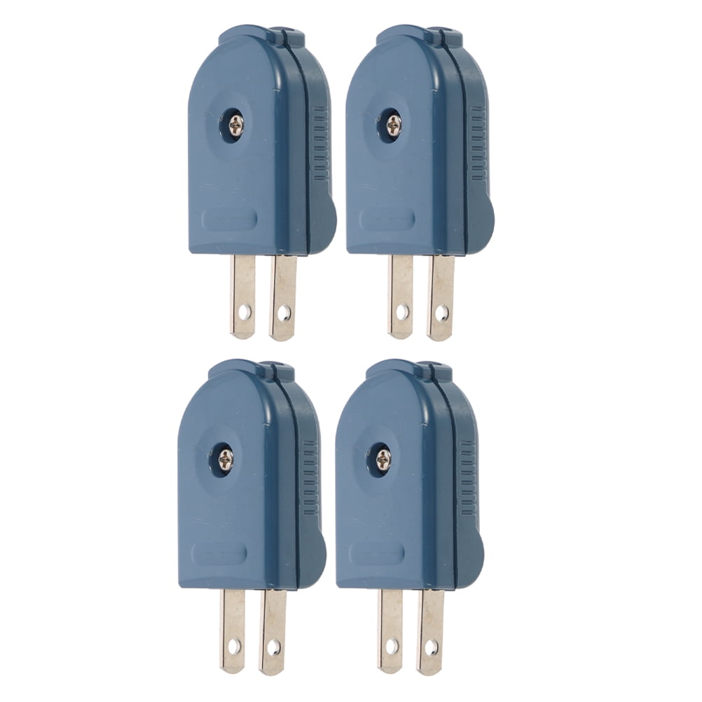 Zehuanyu 4 Pcs Socket Soldering Two Prong to Three Adapter Multi ...