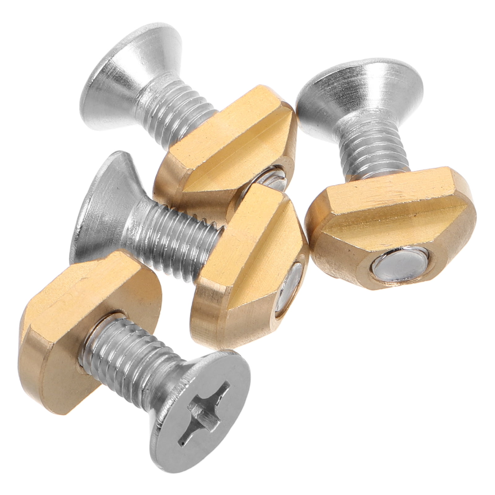 Zehuanyu 4 Pcs Steel Ar Grip Screw Track Accessories Fidget Silverware ...