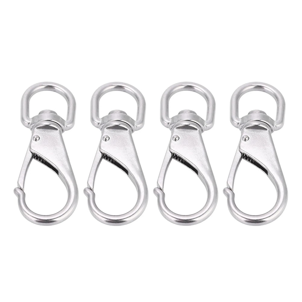 Zehuanyu 4 Pcs Swivel Snap Bolt Hook for Lanyards Rotary Buckle ...