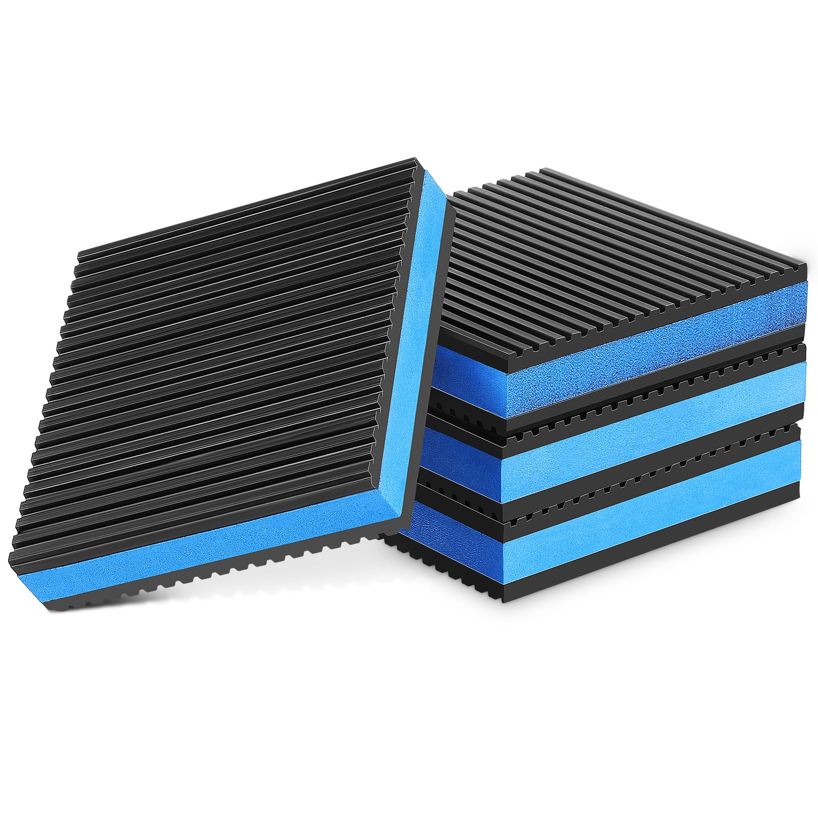 Zehuanyu 4 Pcs Treadmills Heavy Equipment Anti-vibration Pads 10.20X10 ...