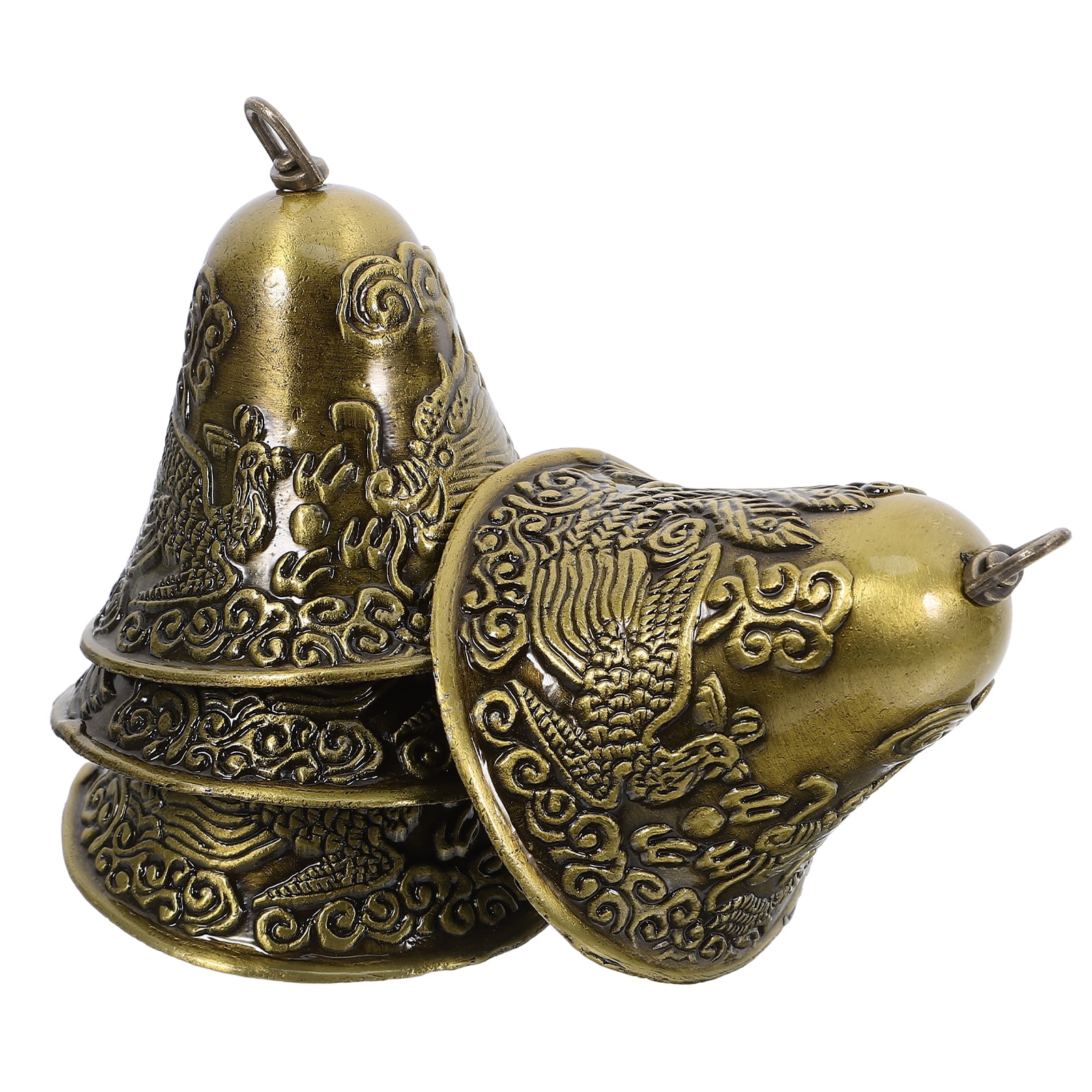 Zehuanyu 4 Pcs Vintage Decor Double Hooks for Hanging Wind Chime ...