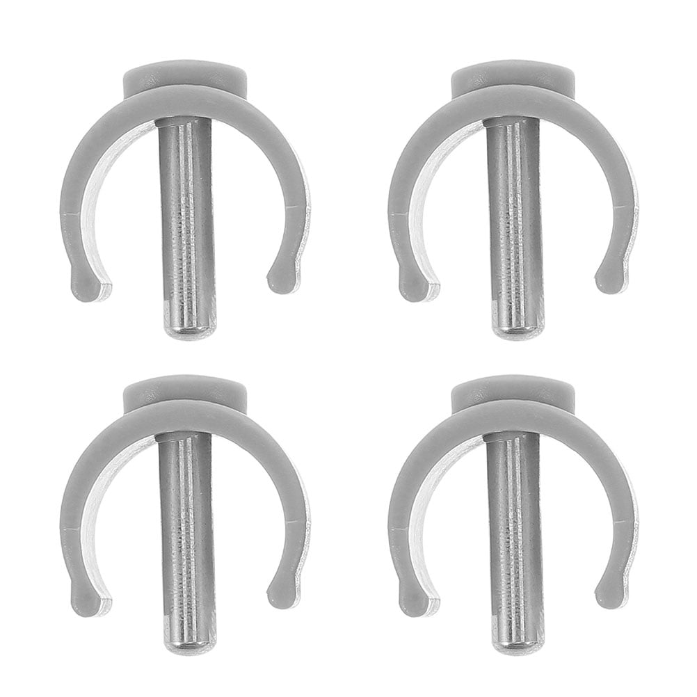 Zehuanyu 4 Pcs Walking Stick C-Shape Clamp Buckle Crutch Hand Grips ...