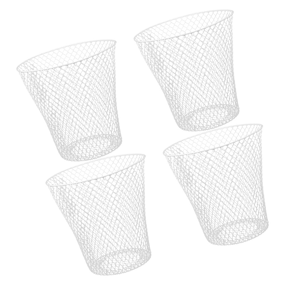 Zehuanyu 4 Pcs Waste Basket for Bedroom Vending Machine Jar Wastebasket ...