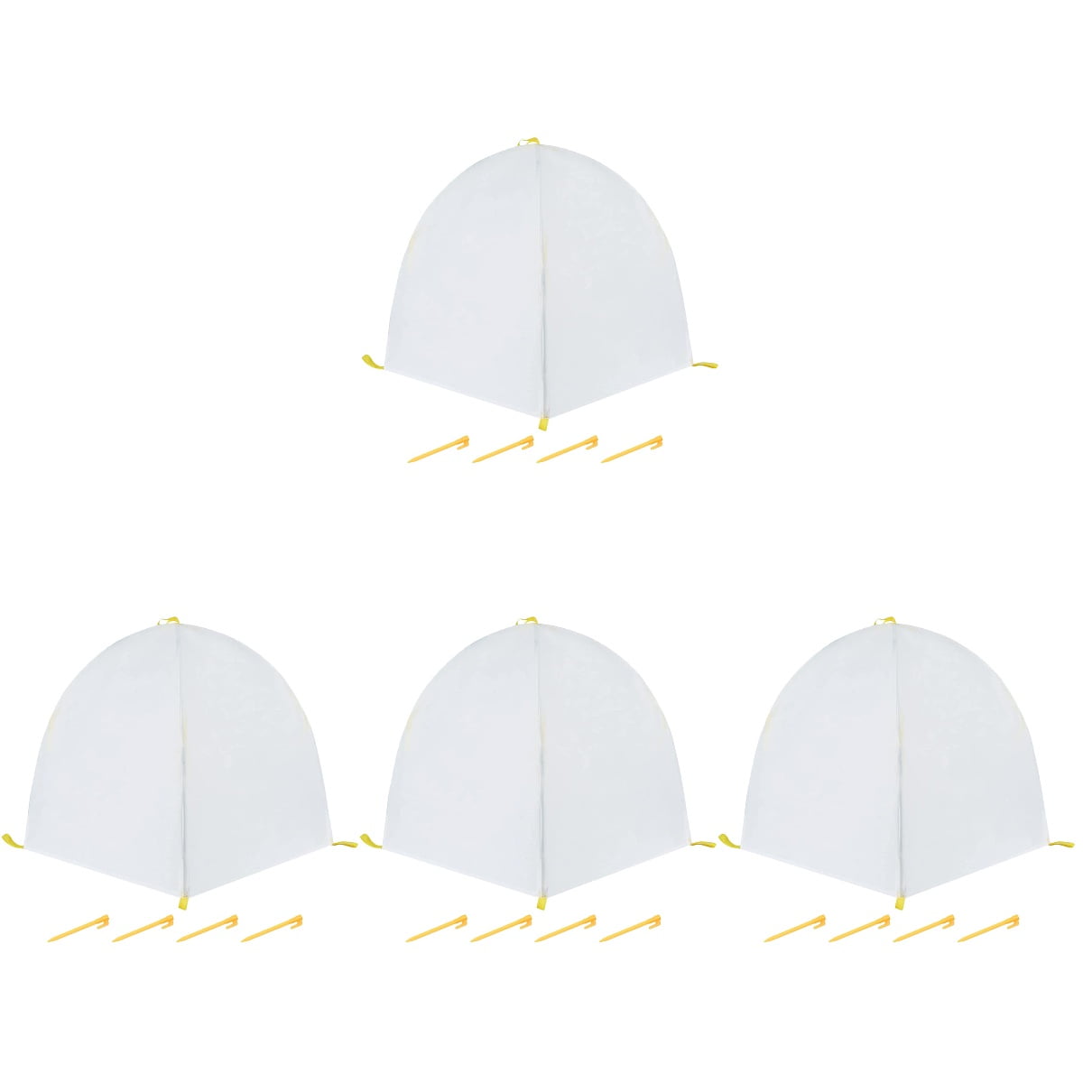 Zehuanyu 4 Sets of Winter Shrub Cover Winter Plant Snow Frost Cover ...