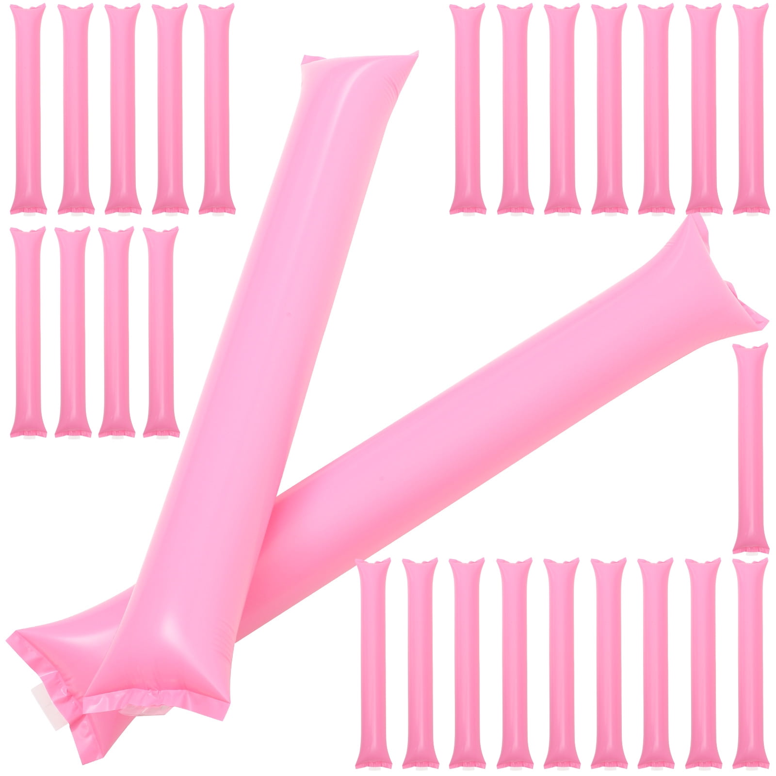 Zehuanyu 40 Pcs Party Cheering Sticks Foil Inflatable Light Wand ...