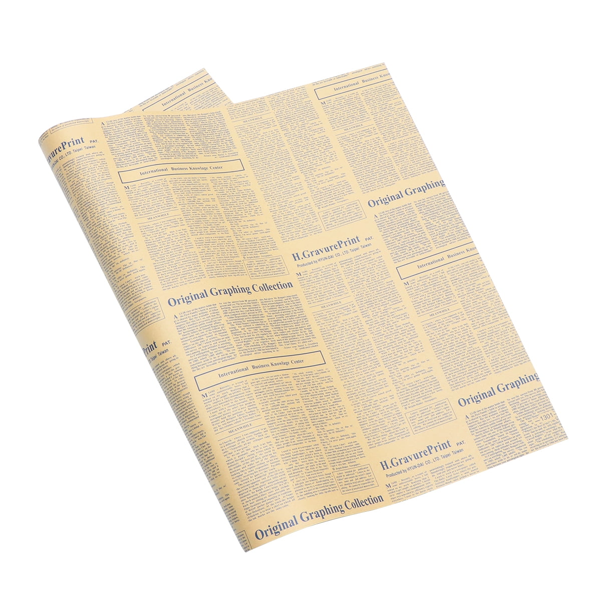 Zehuanyu 40 Sheets Wrapping Paper Flower Wraps Flowers Papers Party ...