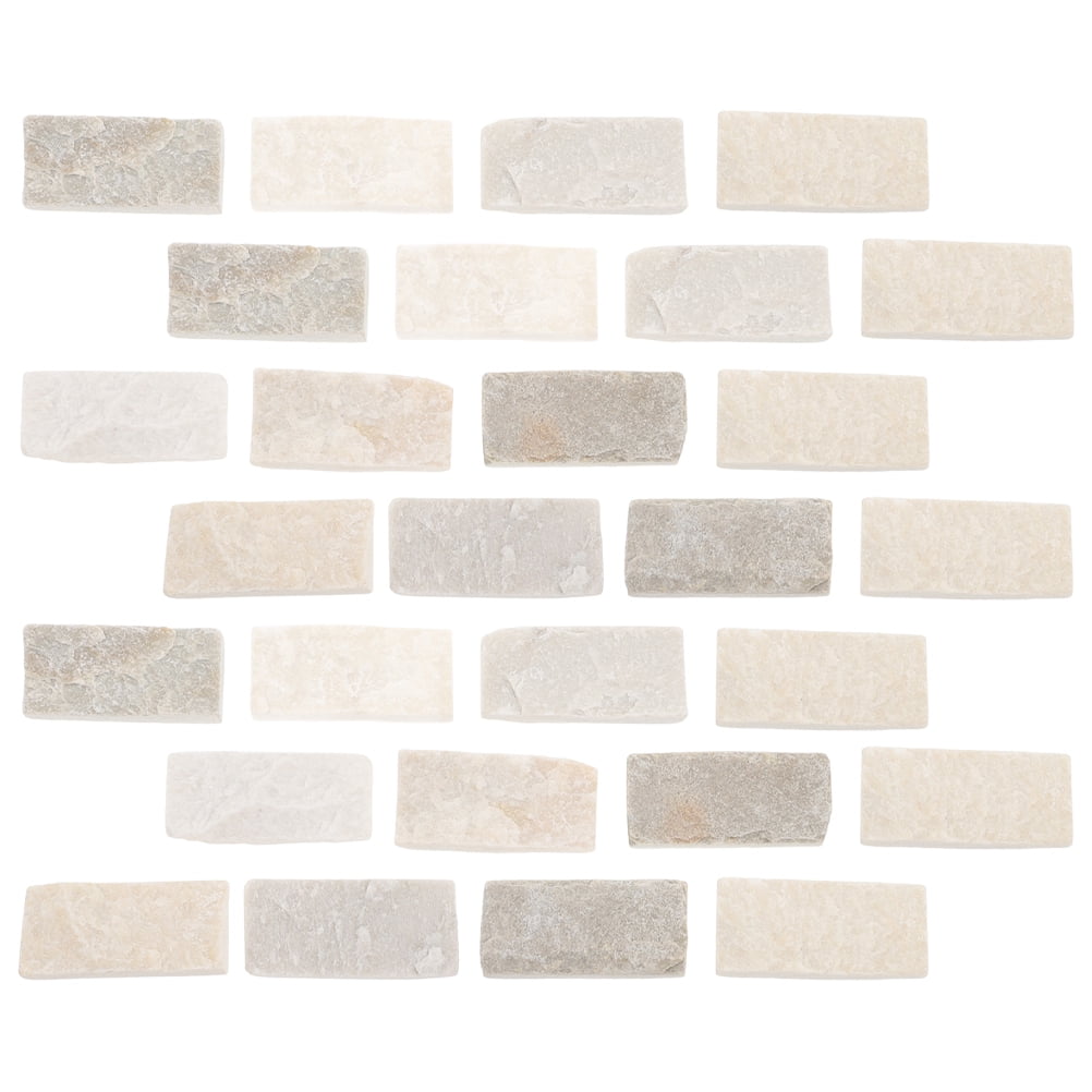 Zehuanyu 40pcs Mini Bricks Landscaping Bricks Mini Dollhouse ...