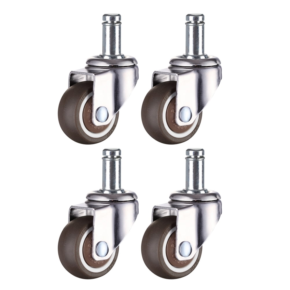 Zehuanyu 4PCS Sofa Office Chair Wheel Rubber Universal Swivel Caster ...