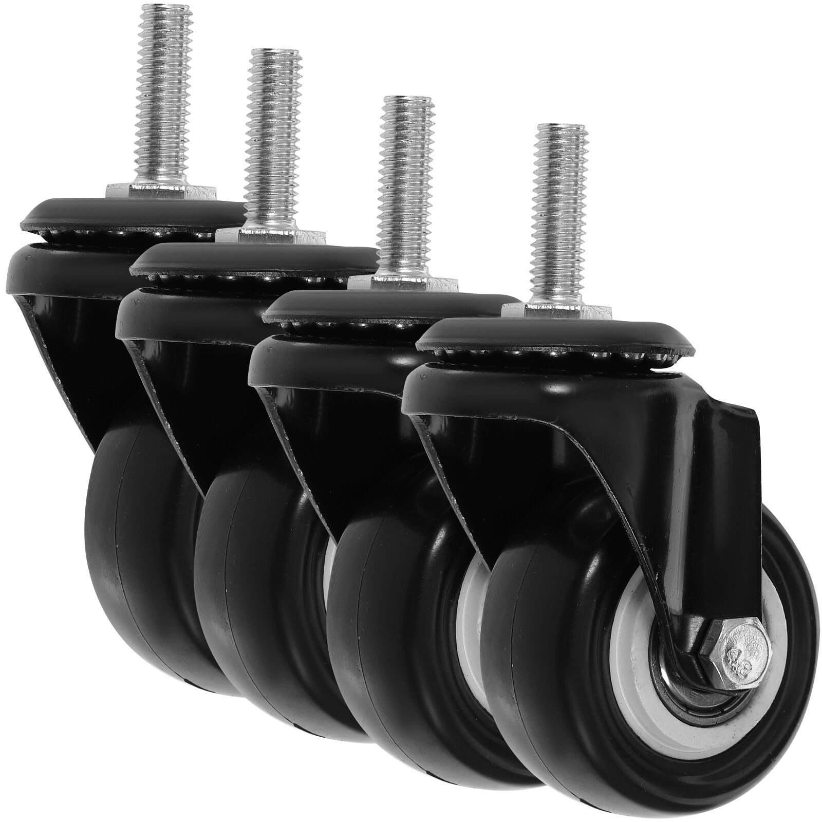 Zehuanyu 4pcs Caster Wheel Heavy Duty Caster Wheel M8 Office Caster For ...