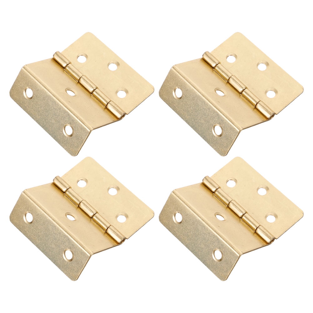 Zehuanyu 4pcs Durable Metal Hinges Vintage Triple-Fold Hinges Retro ...