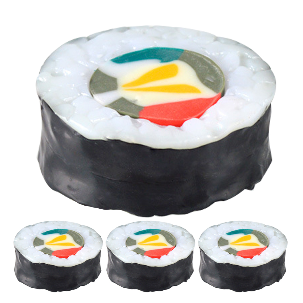 Zehuanyu 4pcs Faux Food Model Simulated Sushi Toy For Kitchen Display ...