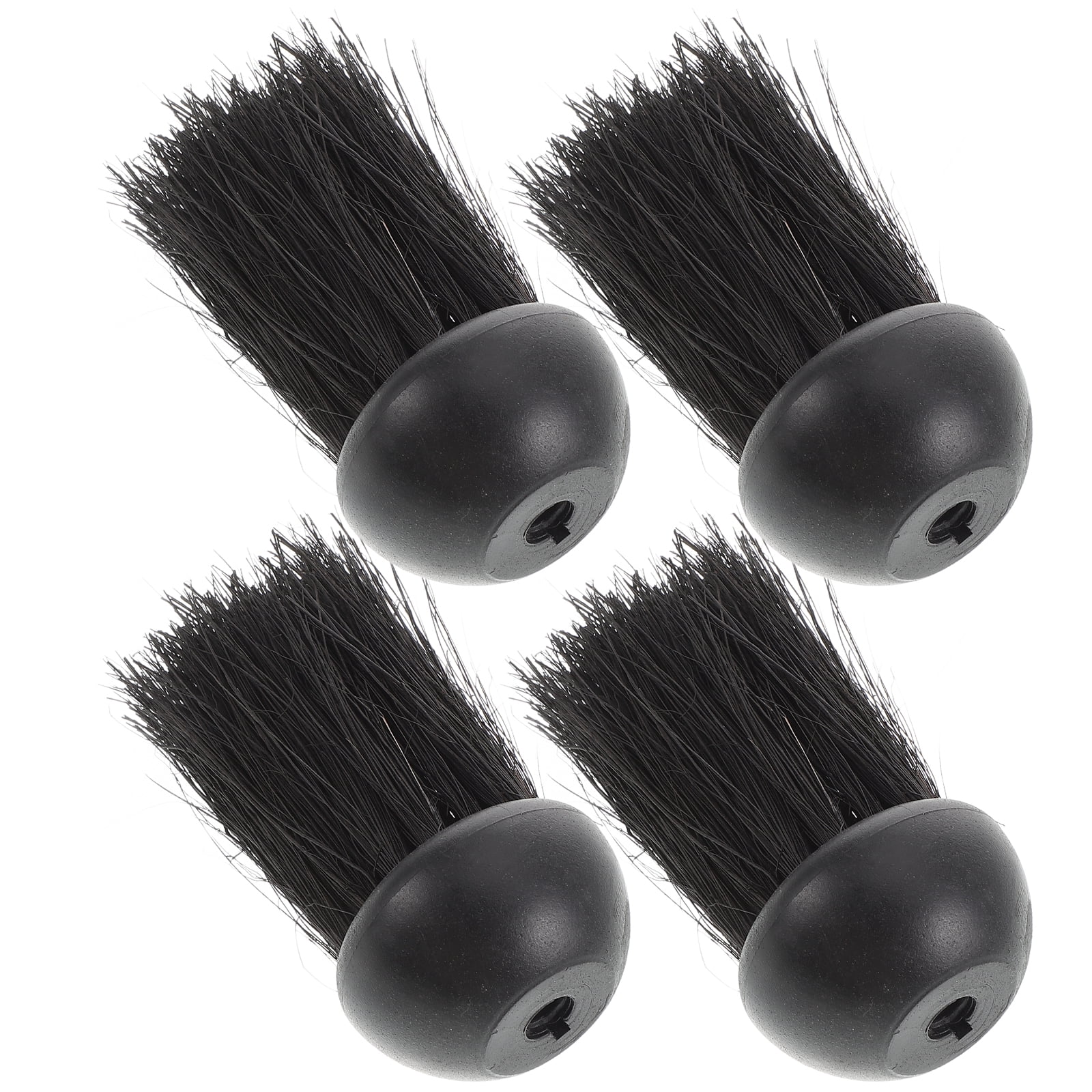 Hytrove Fireplace Brush Tool Set Black 4Pcs 4.1X2.2X2.2In - Walmart.com