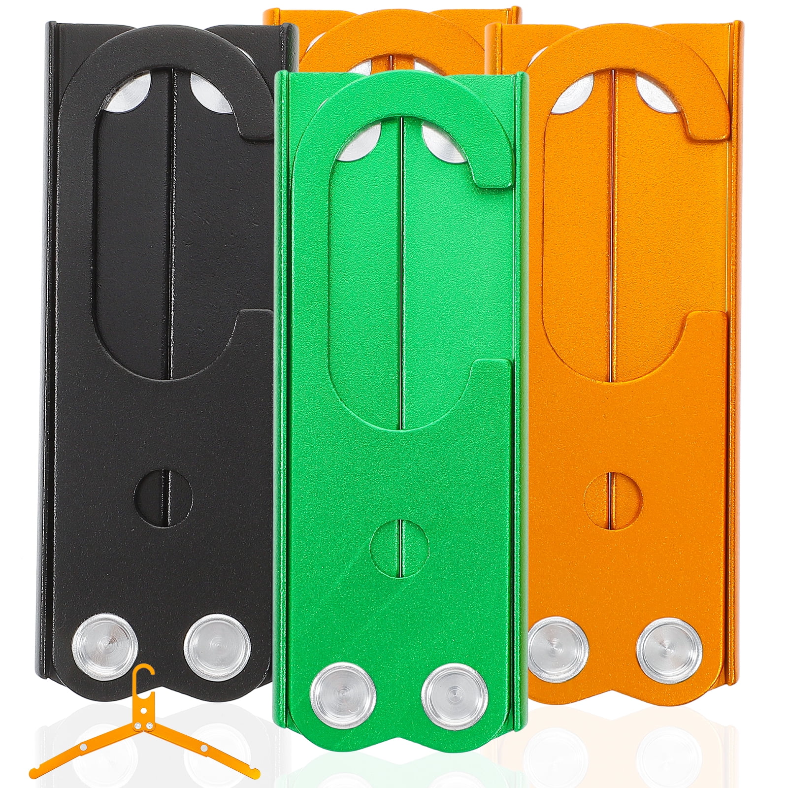 Zehuanyu 4pcs Folding Hangers Folding Clothes Rack Portable Hangers ...