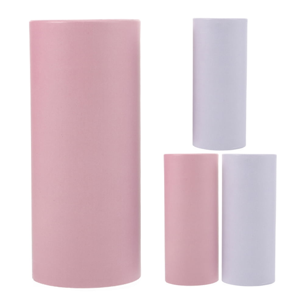 Zehuanyu 4pcs Round Tissues Holder Travel Size Tissue Box Facial ...