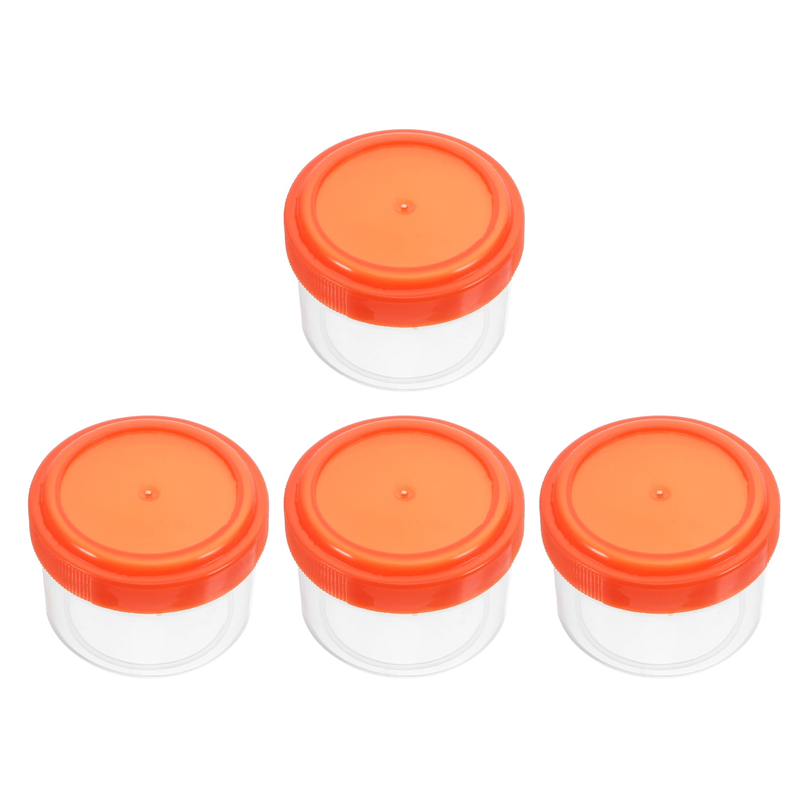 Zehuanyu 4pcs Salad Dressing Container Mini Portion Control Dressing ...