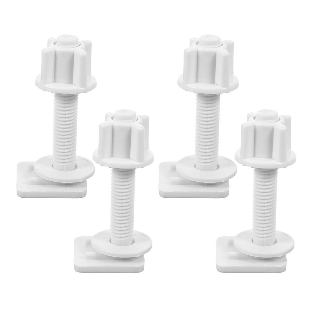 Zehuanyu 4pcs Toilet Screws Nuts Hinge Bolts Screws Bolts Nuts And ...