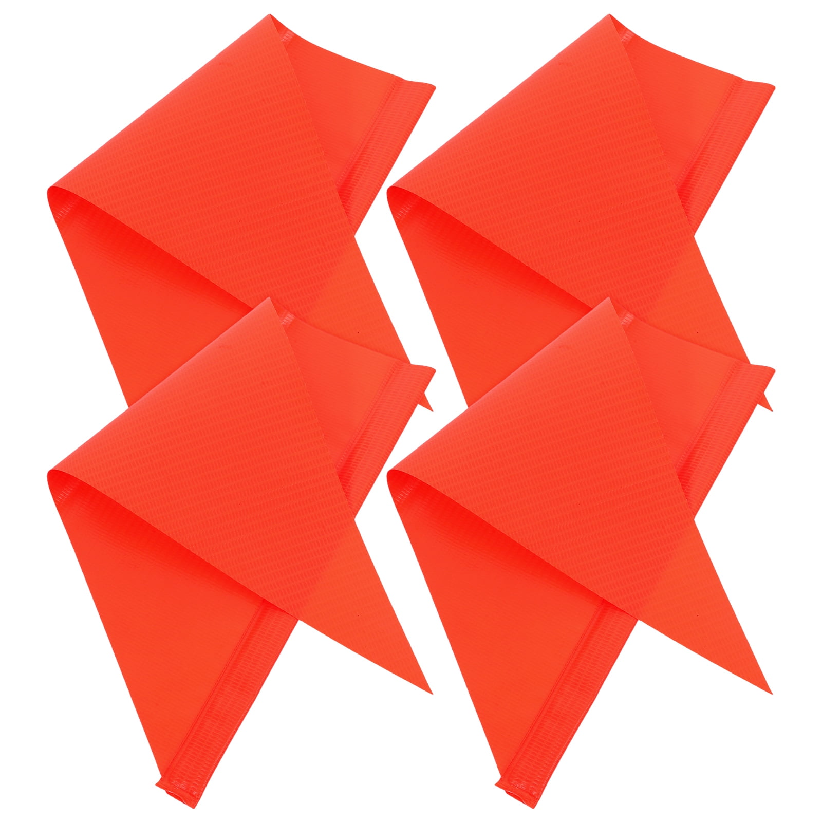 Zehuanyu 4pcs Triangle Safety Flag For Kids Bikes Scooter Bicycle Reflective Warning Flags ...
