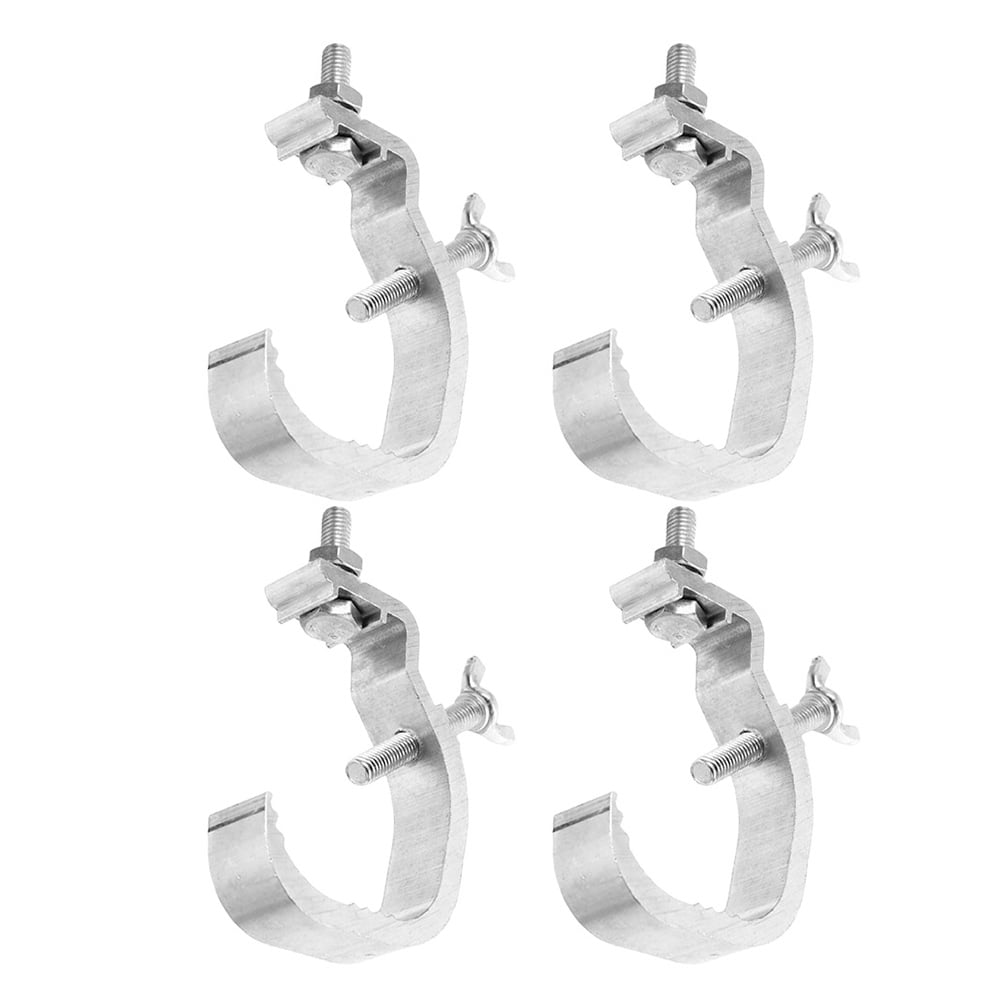 Aluminum Lamp Hooks for Stage Lighting with Silver Finish 4 Pieces ...