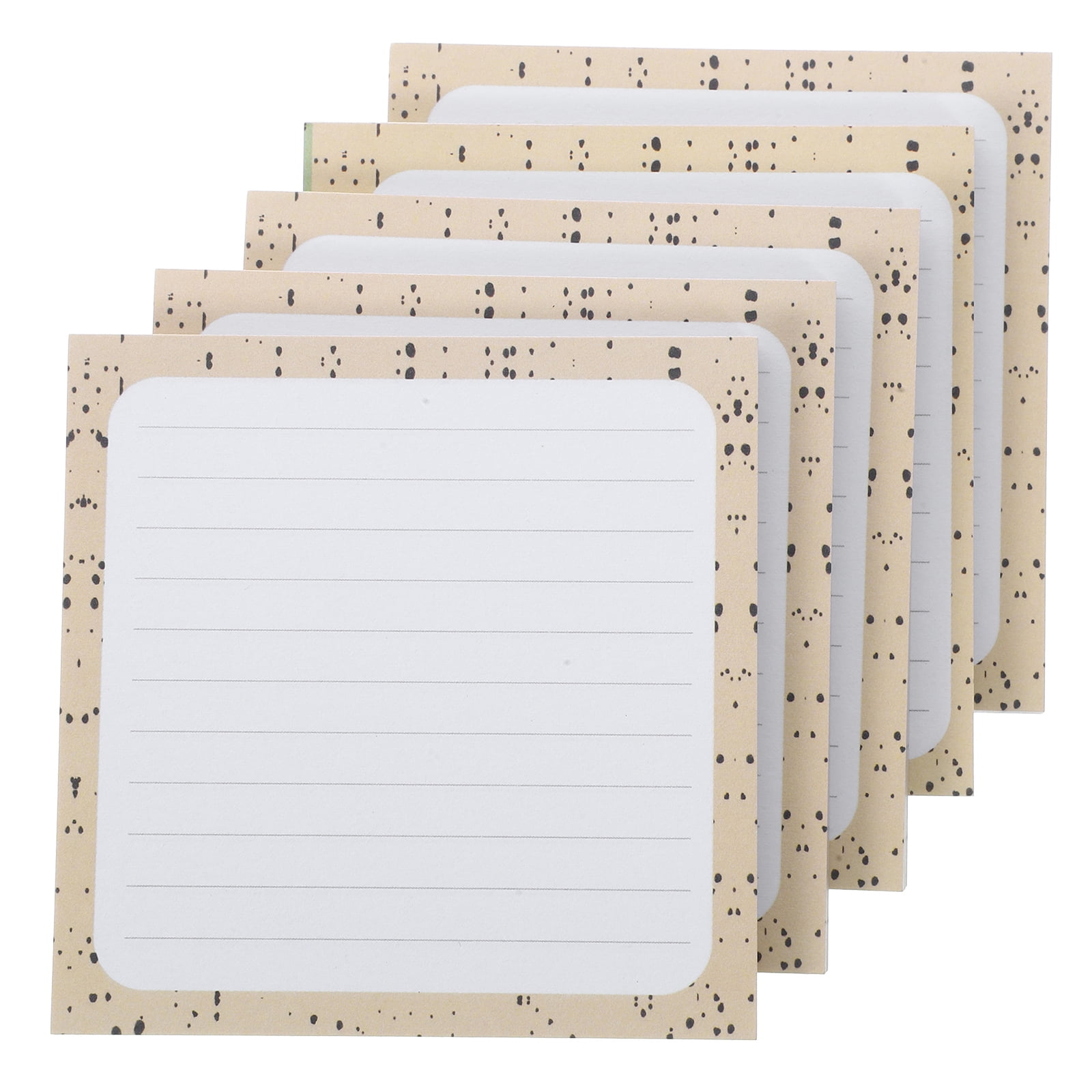 Zehuanyu 5 Books Pocket Chart Rings Note Card Notebook Office - Walmart.com