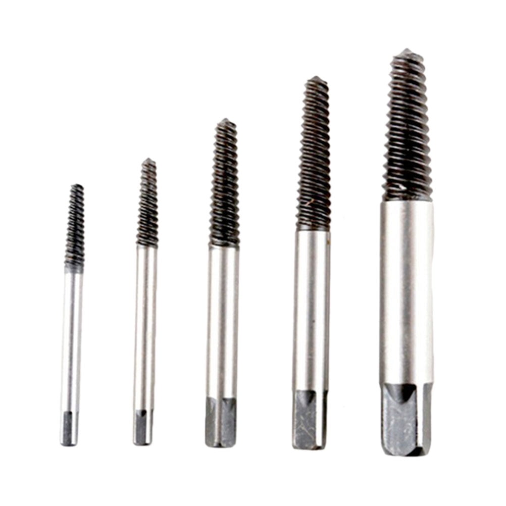 RENACLIPY 5PCS Carbon Steel Screw Extractors Set for Easy Repair and ...