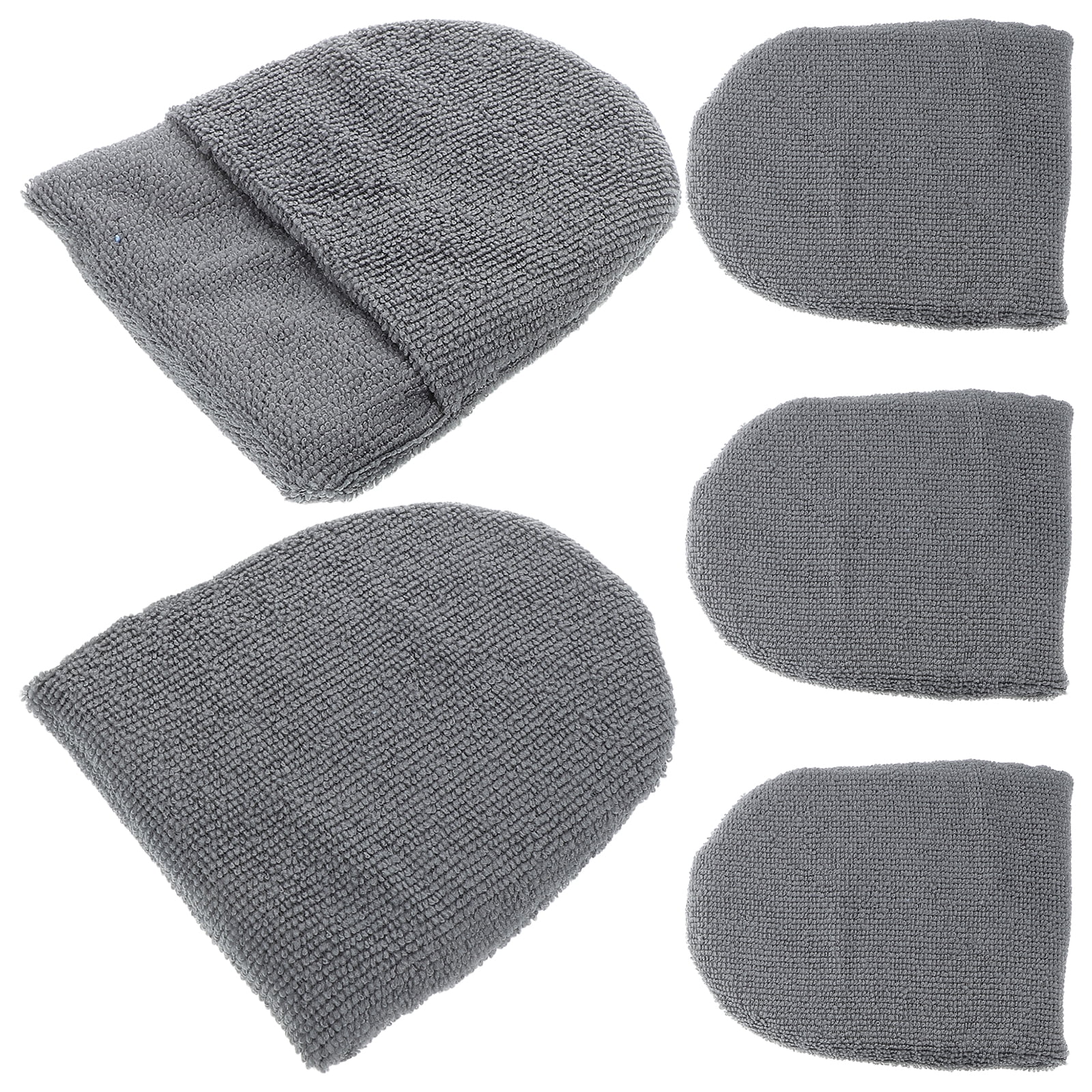 Zehuanyu 5 Pcs Car Wax Applicator Pad Waxing Polishing Long-handled ...