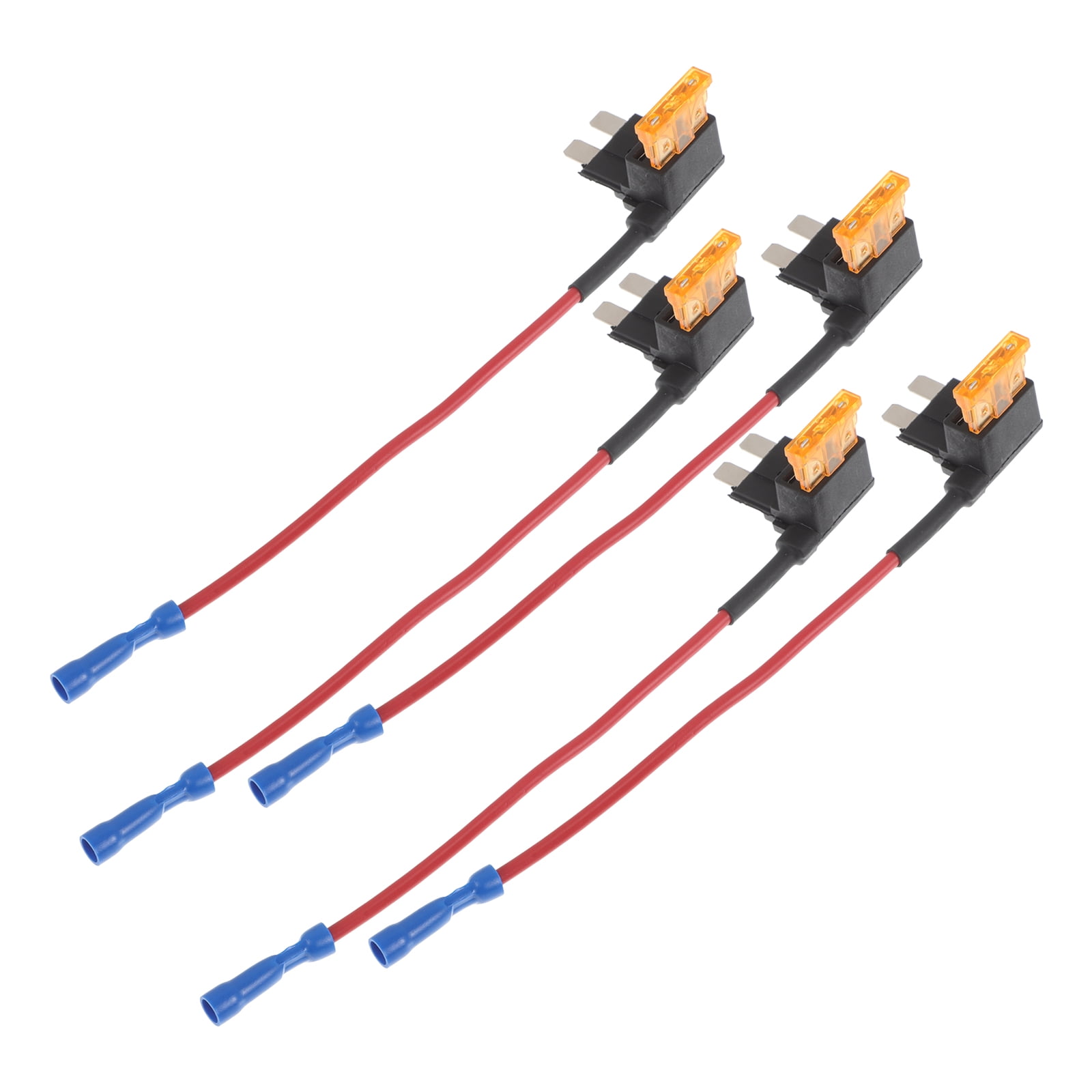 HEMOTON 5pcs Car Fuse Tap Adapter Circuit Fuse Holder Compatible with ...