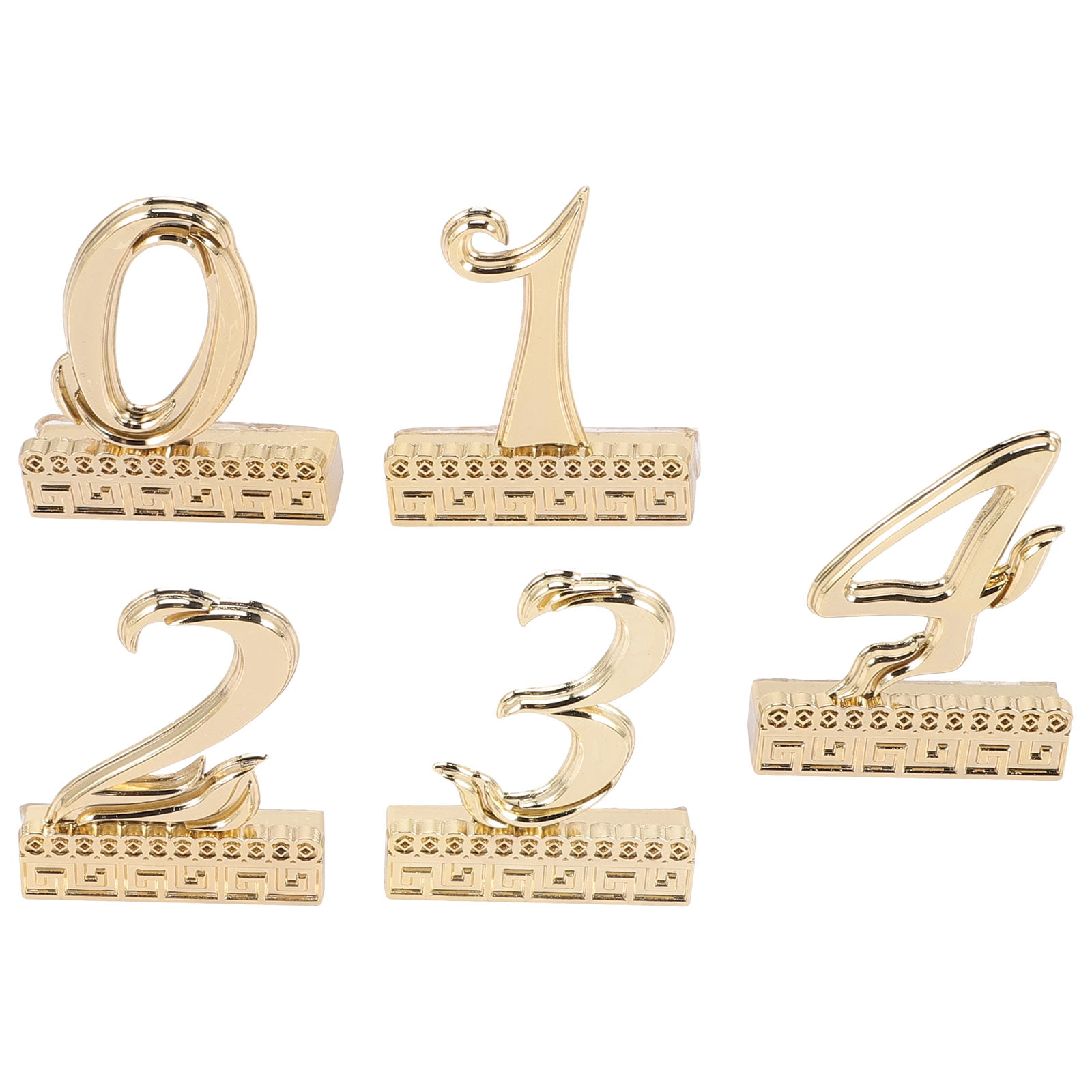 Zehuanyu 5 Pcs House Name Signs Easy to Apply House Numbers Office 6x4 ...